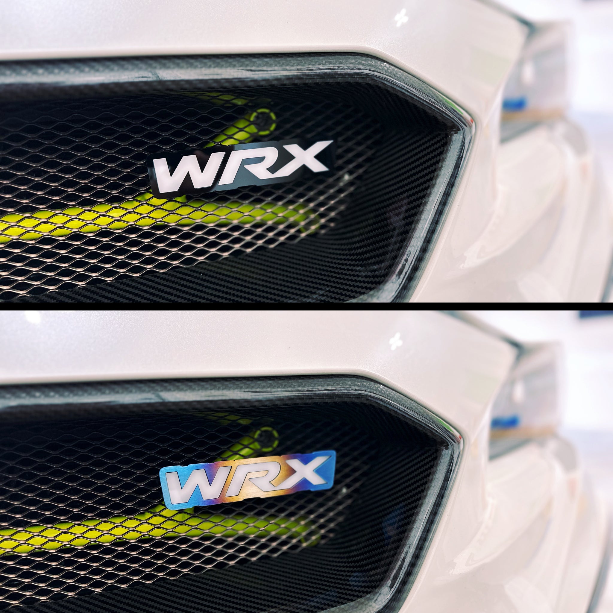 Lit Logos x JDCustoms WRX Titanium Plate (Pre-Order)