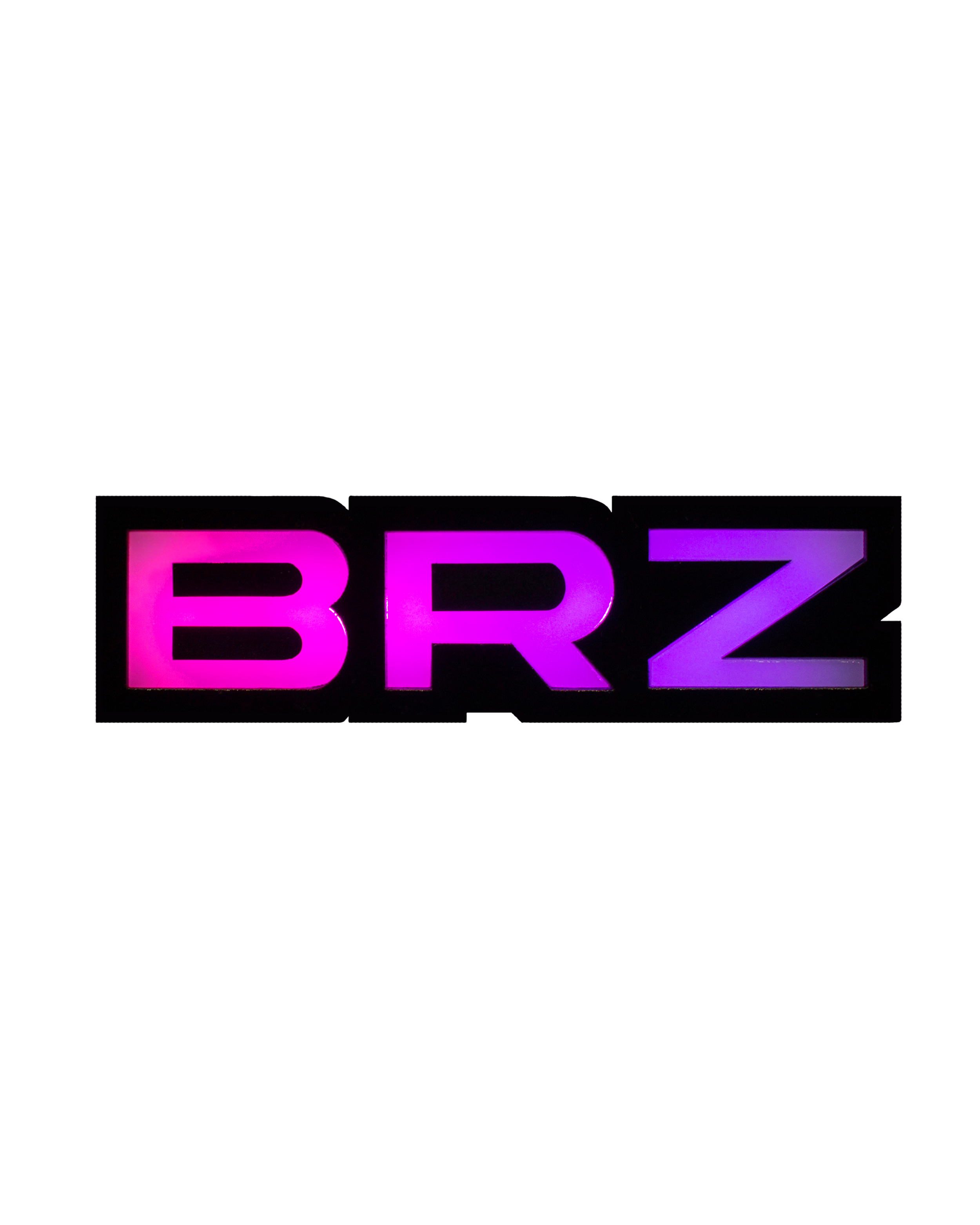 Lit Logos BRZ Grill Badge | 2013-2024 BRZ