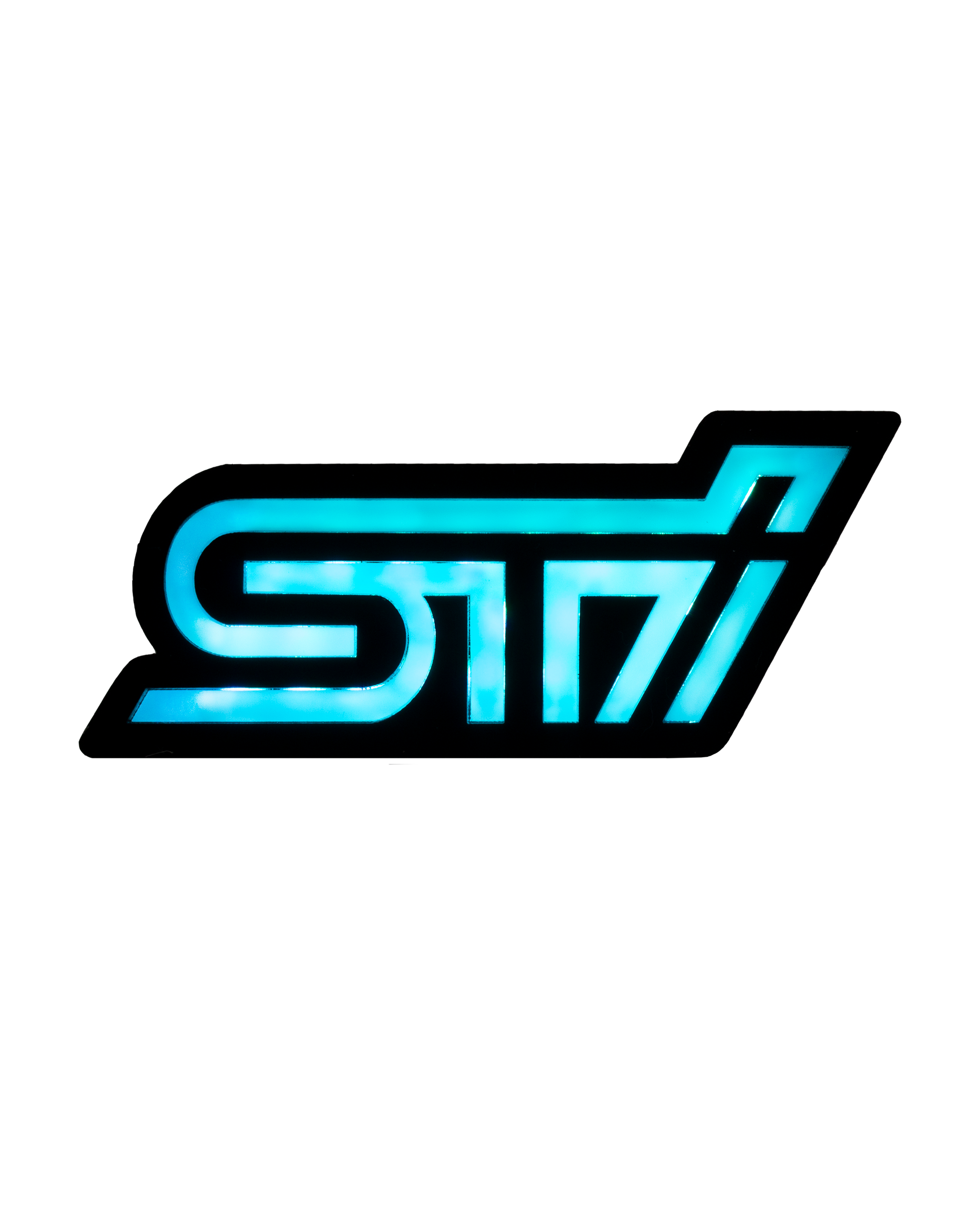 Lit Logos STI Grill Badge | 2000-2021 STI